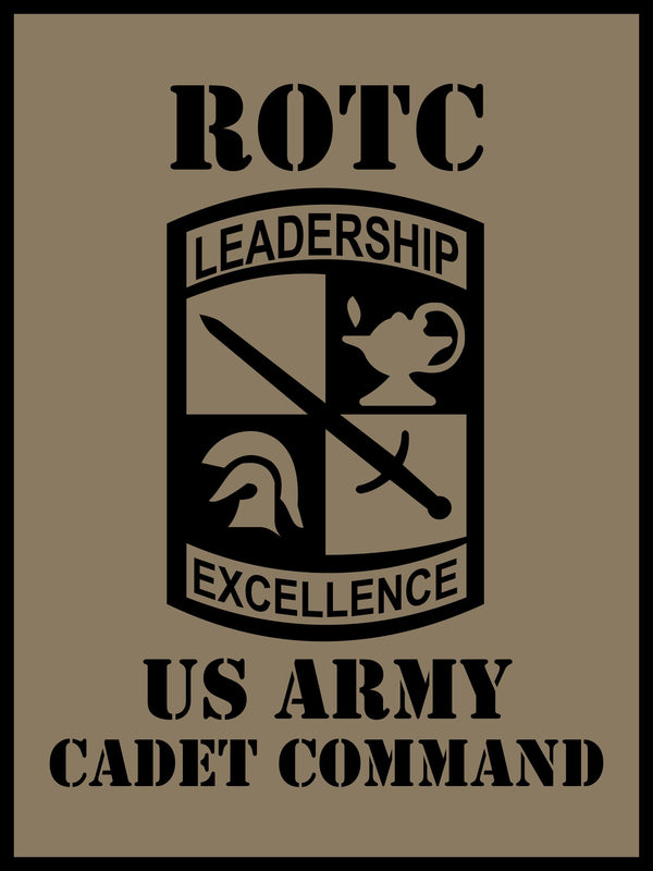 ROTC US ARMY CADET COMMAND - The Personalized Doormats Company