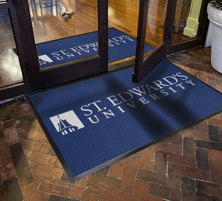 St Edwards University Logo - The Personalized Doormats Company