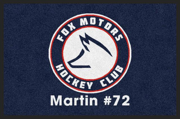 Fox Motors Hockey - The Personalized Doormats Company
