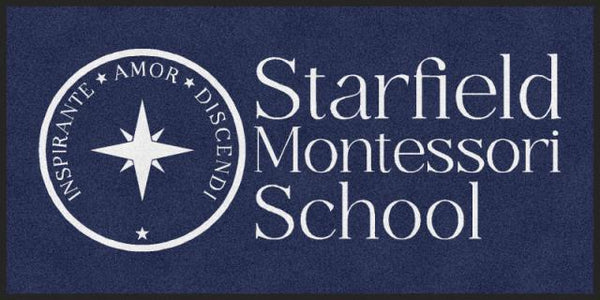 Starfield Montessori School Foyer - The Personalized Doormats Company