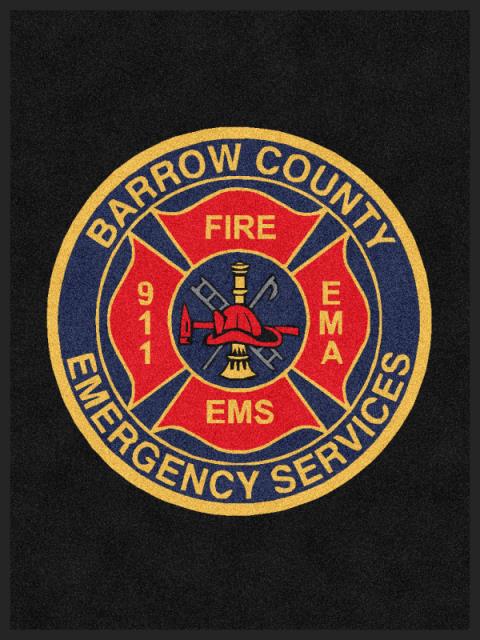 Barrow Fire Department Patch - The Personalized Doormats Company