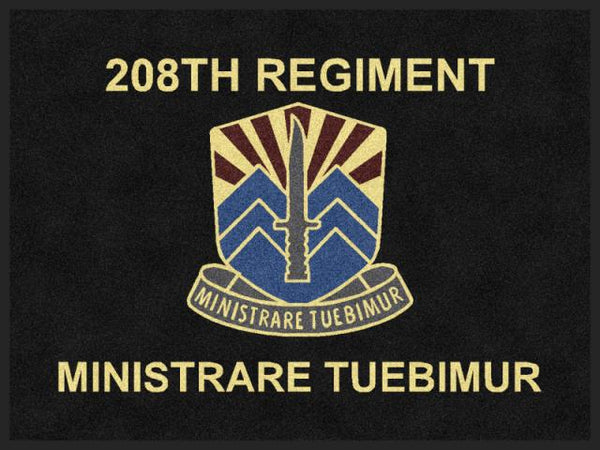 208TH Regiment Eagle - The Personalized Doormats Company