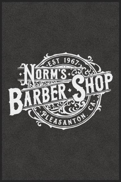Norms Barber - The Personalized Doormats Company