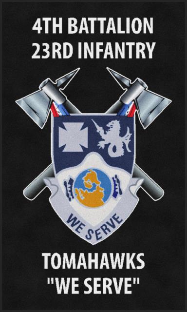 4th Battalion, 23d Infantry Regiment - The Personalized Doormats Company