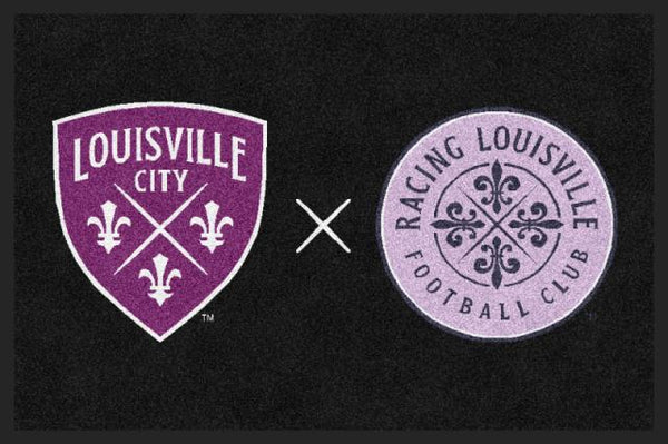 Lou City and Racing Logo Mats - The Personalized Doormats Company