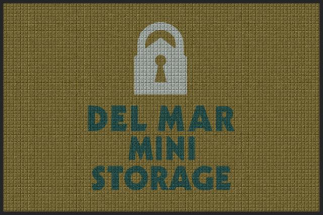 Del Mar Mini Storage - The Personalized Doormats Company