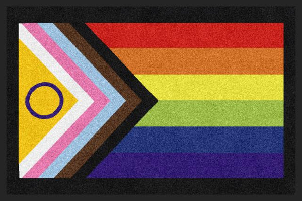 Progressive Pride Flag - The Personalized Doormats Company