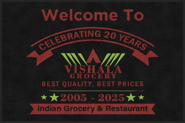 Welcome to Vishala Grocery - The Personalized Doormats Company