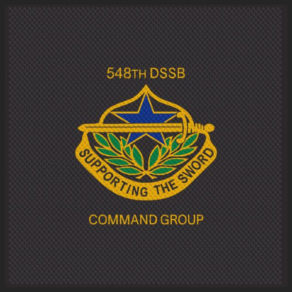 DUI 548th DSSB Rubber Scrapper - The Personalized Doormats Company