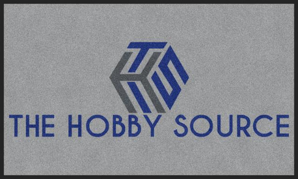 The Hobby Source New Logo Standard: 3 X 5 - Rubber Backed Carpeted ...