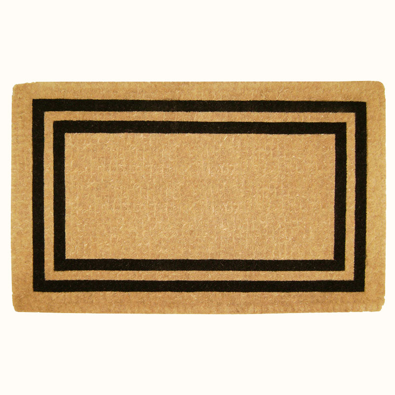 Double Border Personalized Coco Coir Doormat - The Personalized ...