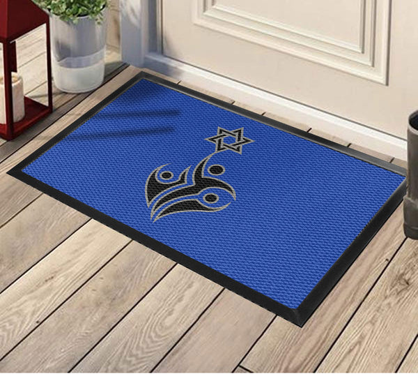 THE JEWISH ACADEMY LOGO PAT BLUE: 2 X 3 - Luxury Berber Inlay - The ...
