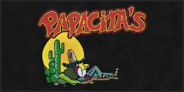 Papacita's Logo: 4 X 8 - Rubber Backed Carpeted HD - The Personalized ...