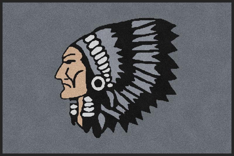 BIG FOOT COUNTRY CLUB Logo Only: 4 X 6 - Rubber Backed Carpeted HD ...