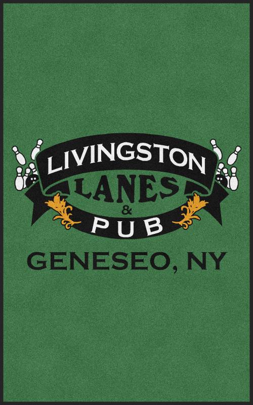 Livingston Lanes / Pub: 5 X 8 - Rubber Backed Carpeted HD - The ...