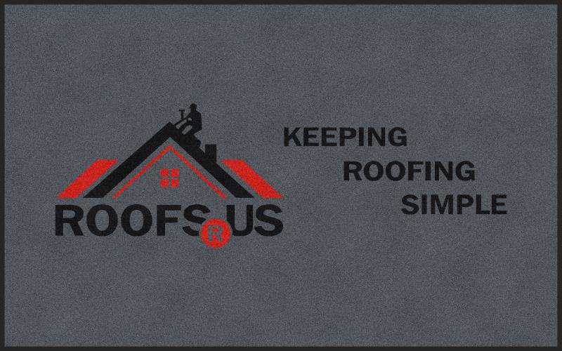 ROOFS R US: 5 X 8 - Rubber Backed Carpeted - The Personalized Doormats ...